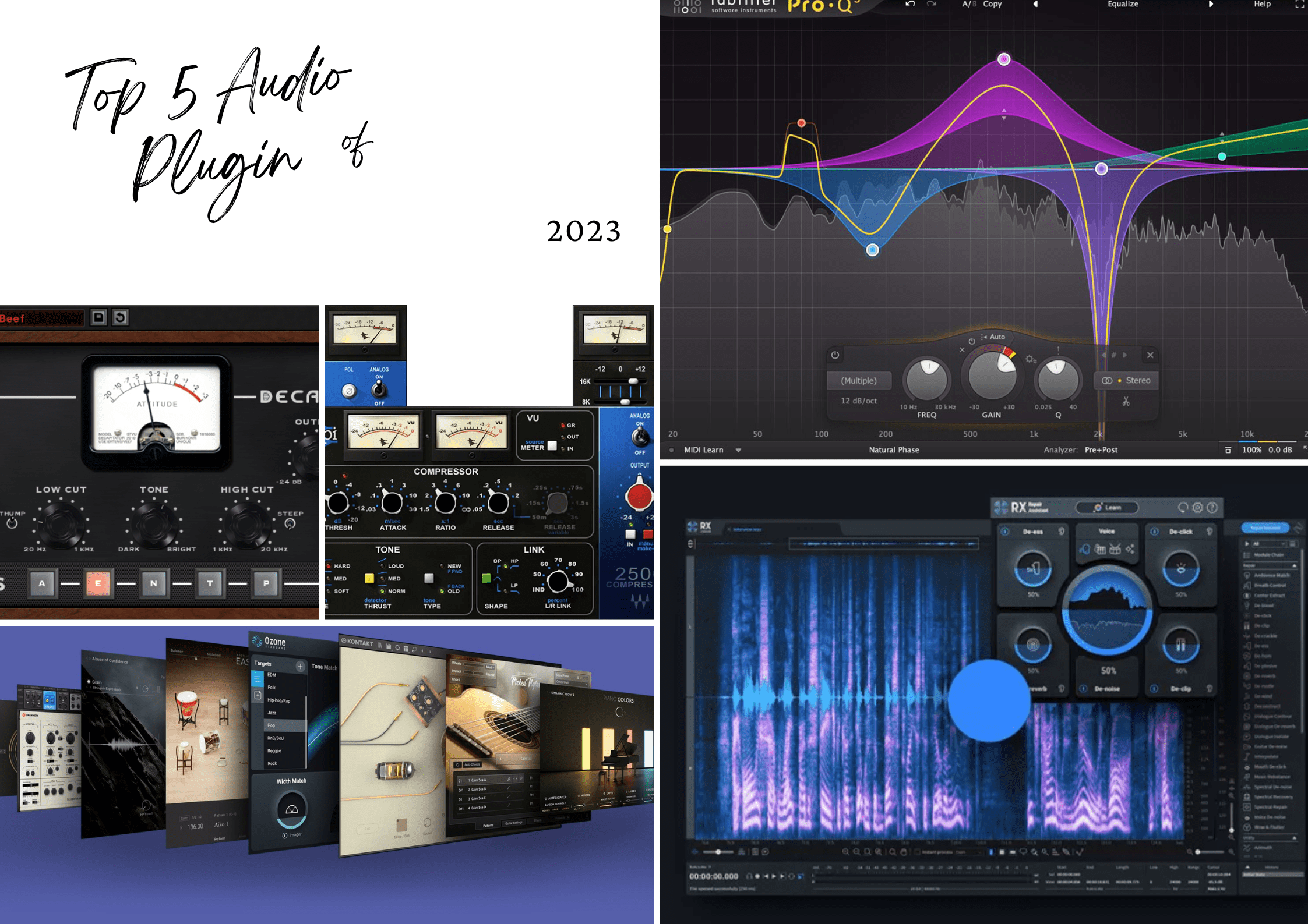 The five best audio plugins of 2023 | PLUGIN TUTOR